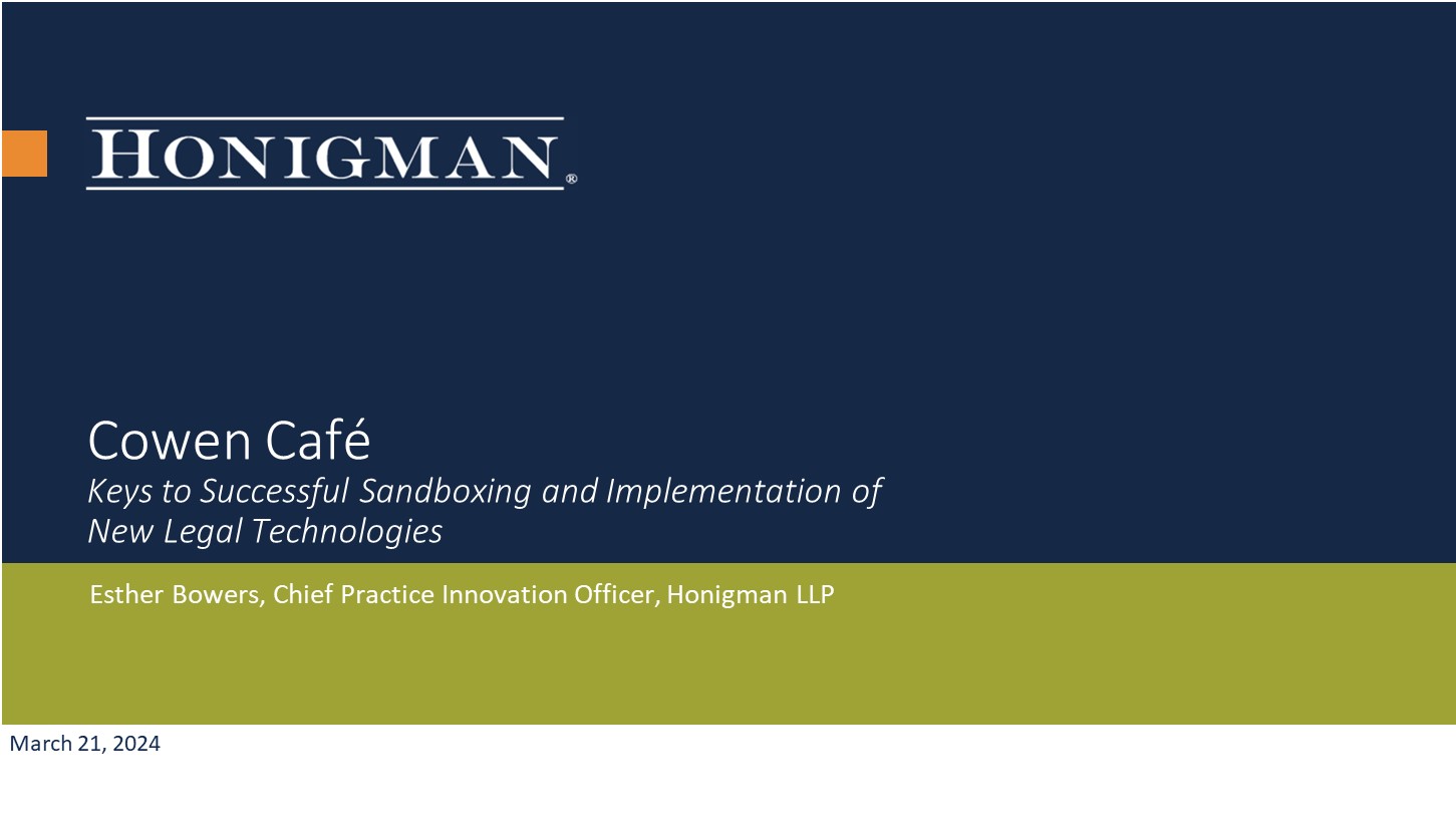 Research – The Cowen Group