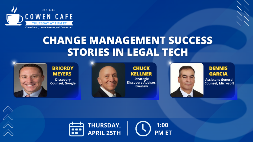 Cowen Cafe – The Cowen Group